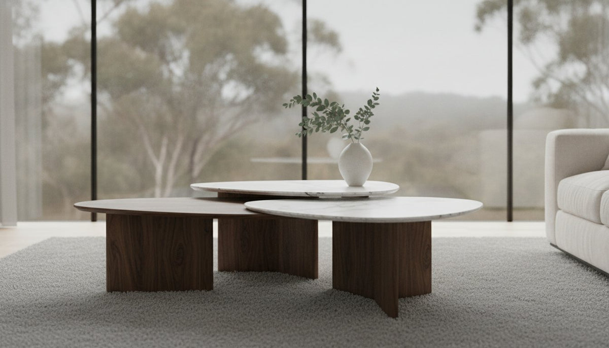 The Art of the Nest: Choosing a Nesting Coffee Tables Set of 2 for Ref ...