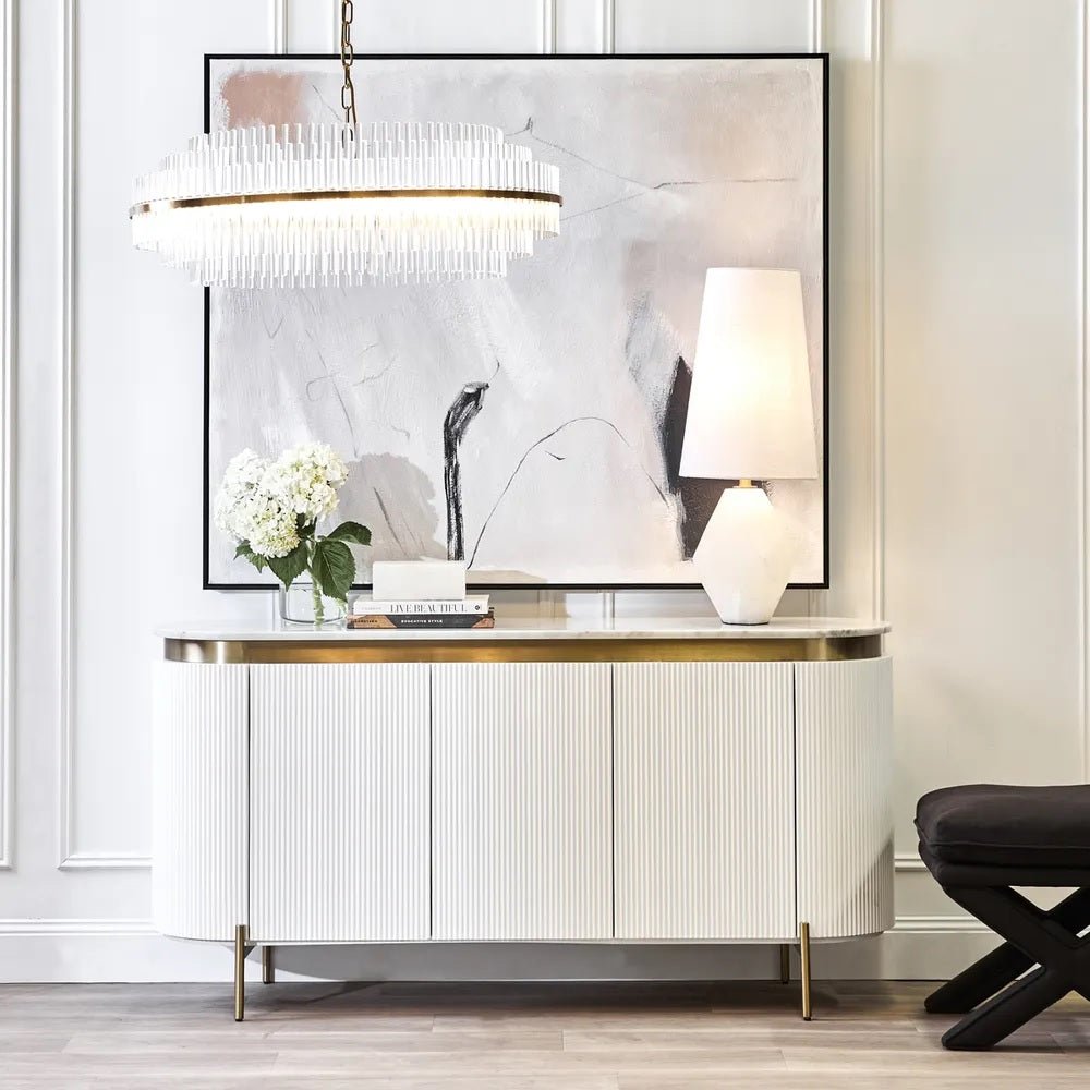 White Buffet Cabinets: The Perfect Complement to Any Dining Room ...