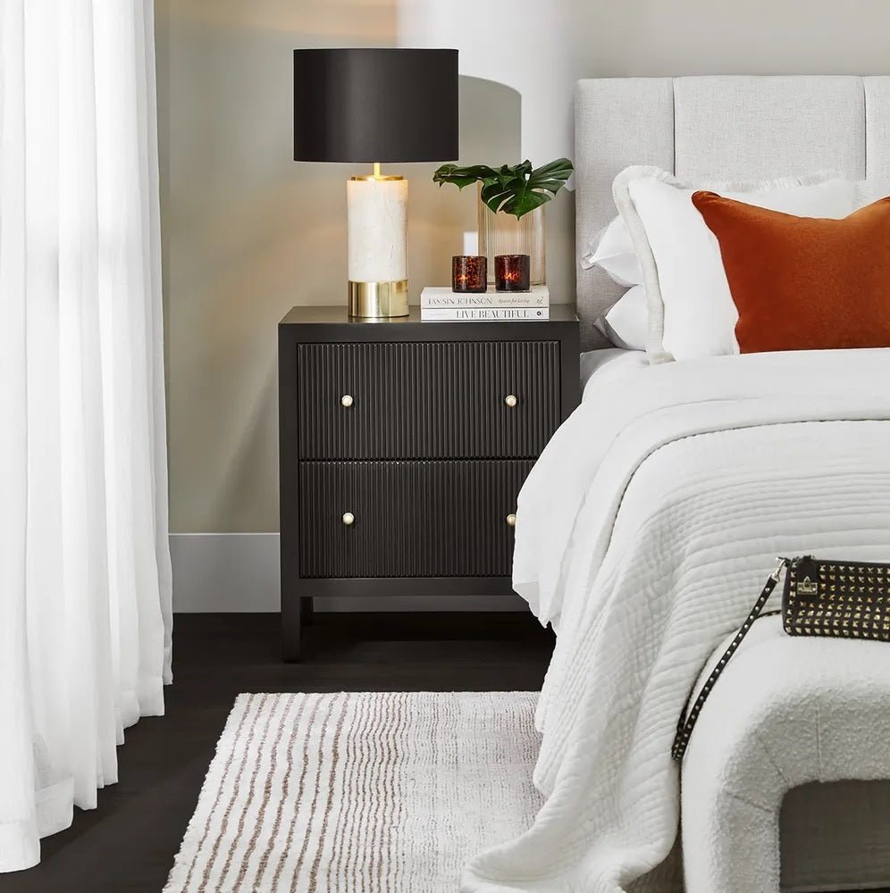 Black Bedside Tables - Elevate Your Sleep Space! – Attica House