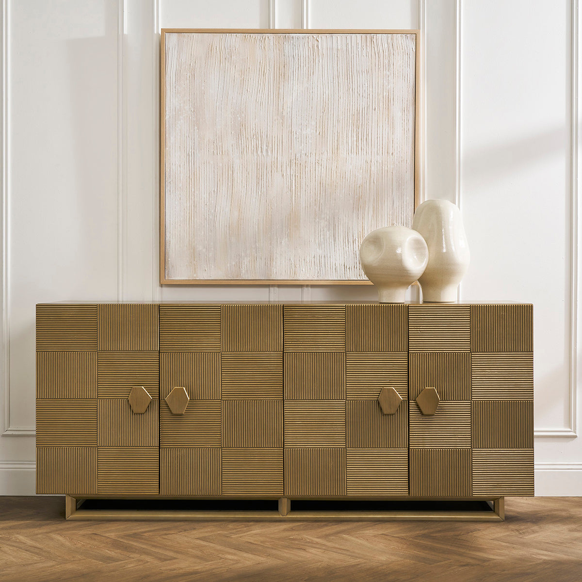 Astoria Buffet Cabinet - Antique Gold – Attica House