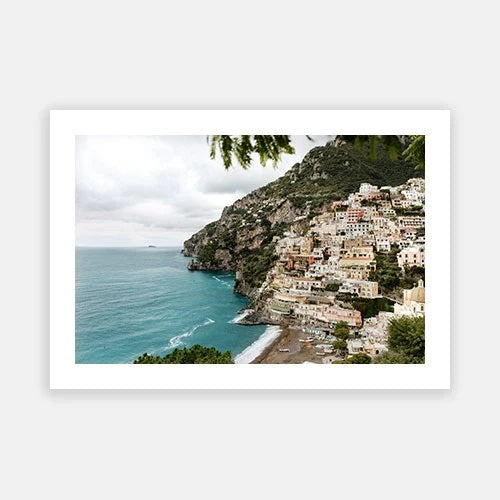 Positano Postcard Wall Art | Brooke Darling's Captivating Travel art ...