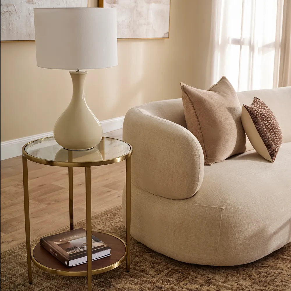 Serena Table Lamp - White | Attica House Charming Table Lamps
