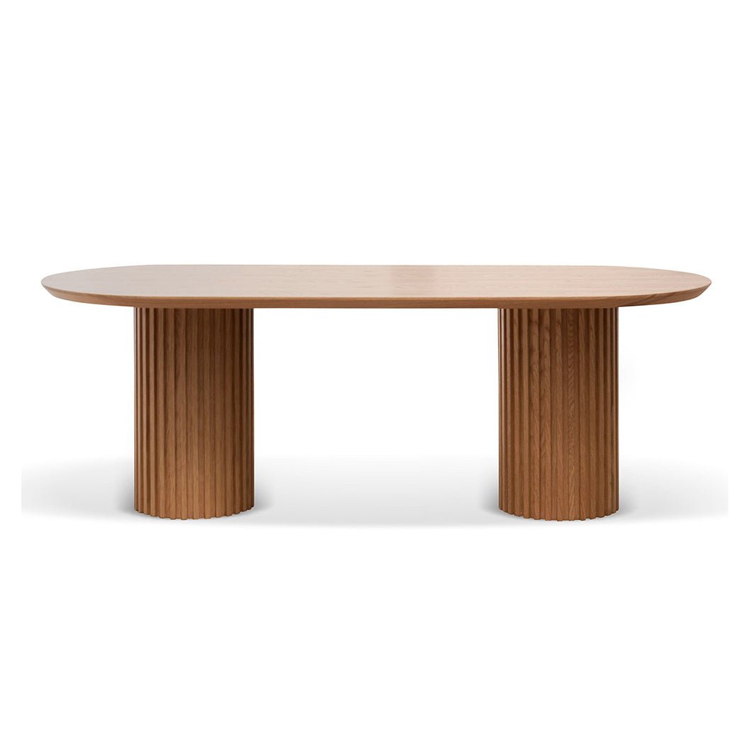 Pearson Designer Dining Table 2.2m - Natural – Attica House
